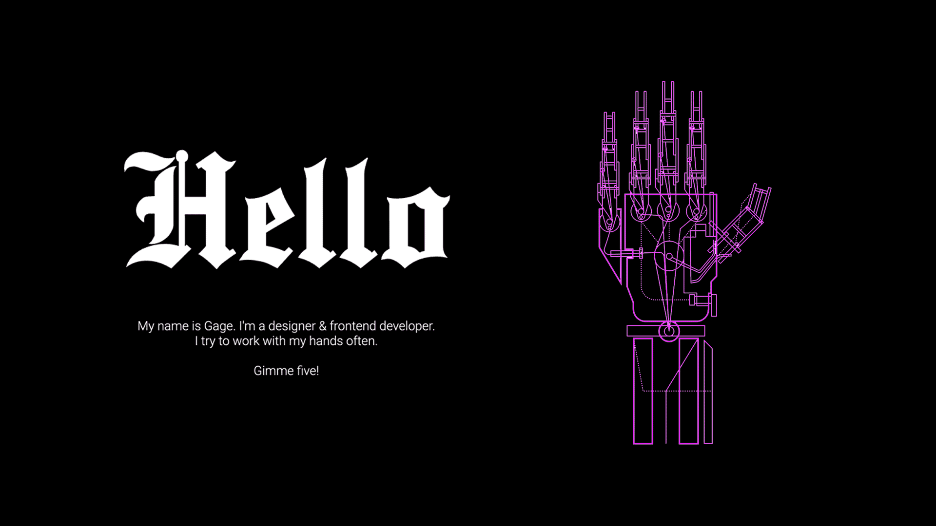 Gage's Design Portfolio